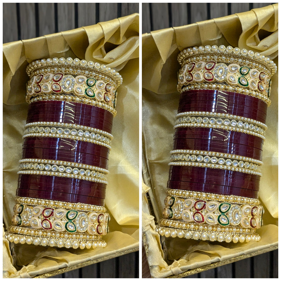 BRIDAL PUNJABI CHUDA – Bangle Indian Tradition